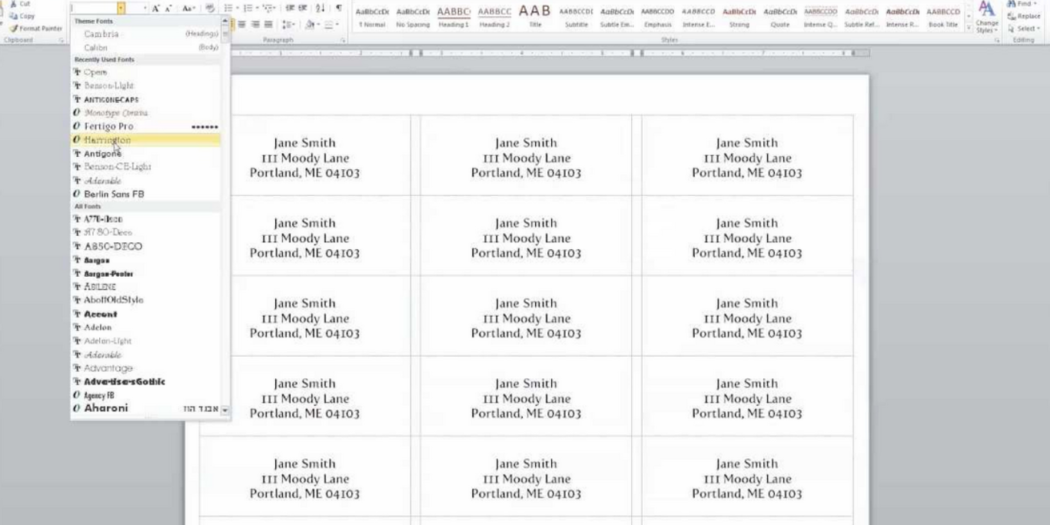 Cara Print Label Undangan Mudah dan Rapi, Begini Tutorialnya! – Berita ...